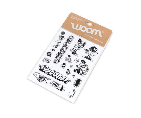 Woom ROLLING REBELS Sticker-Set - PROUDY BIKE